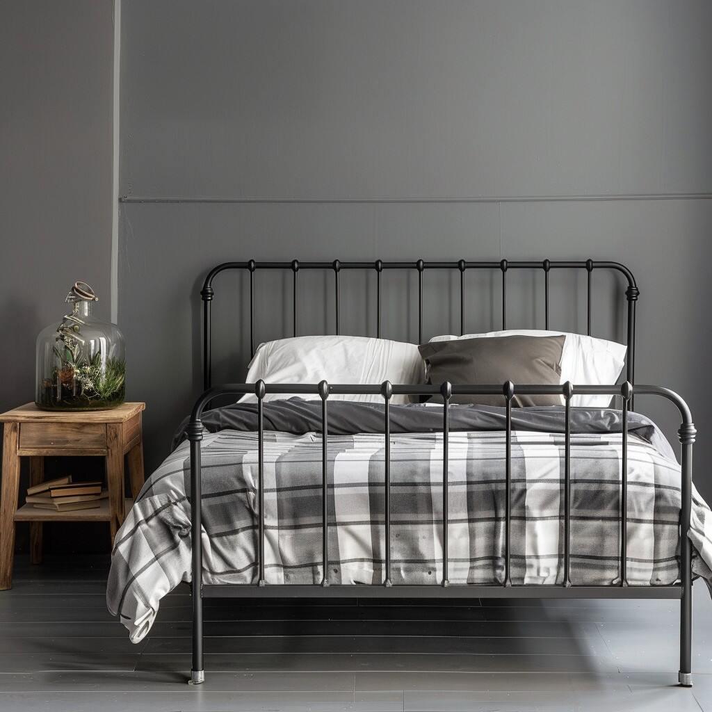 Metal Bed Headboards And Frames ANTIQUE METAL BED HEADBOARD ONLY